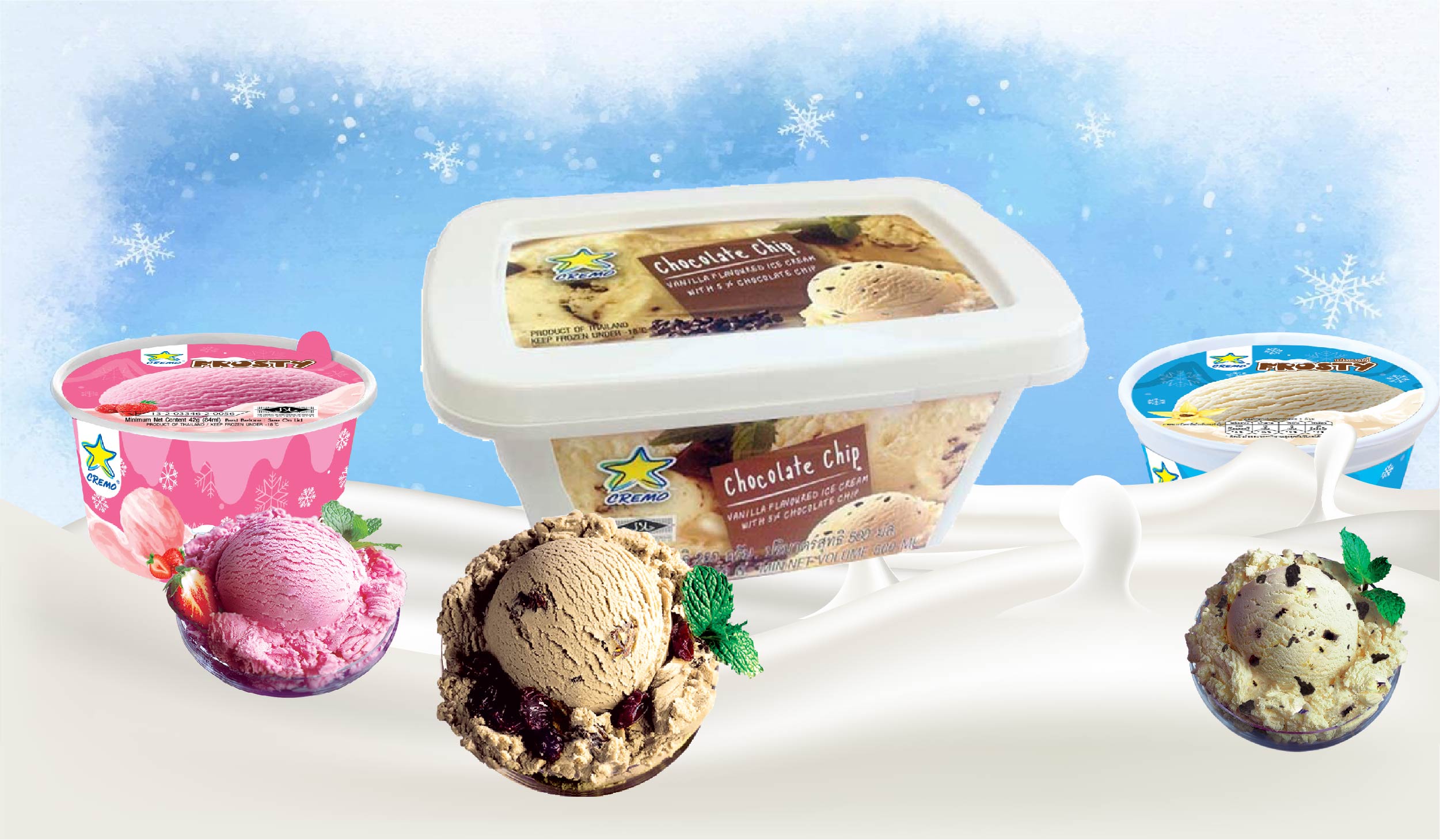 Hé lộ những điều ít ai biết về thương hiệu kem Cremo Thái Lan